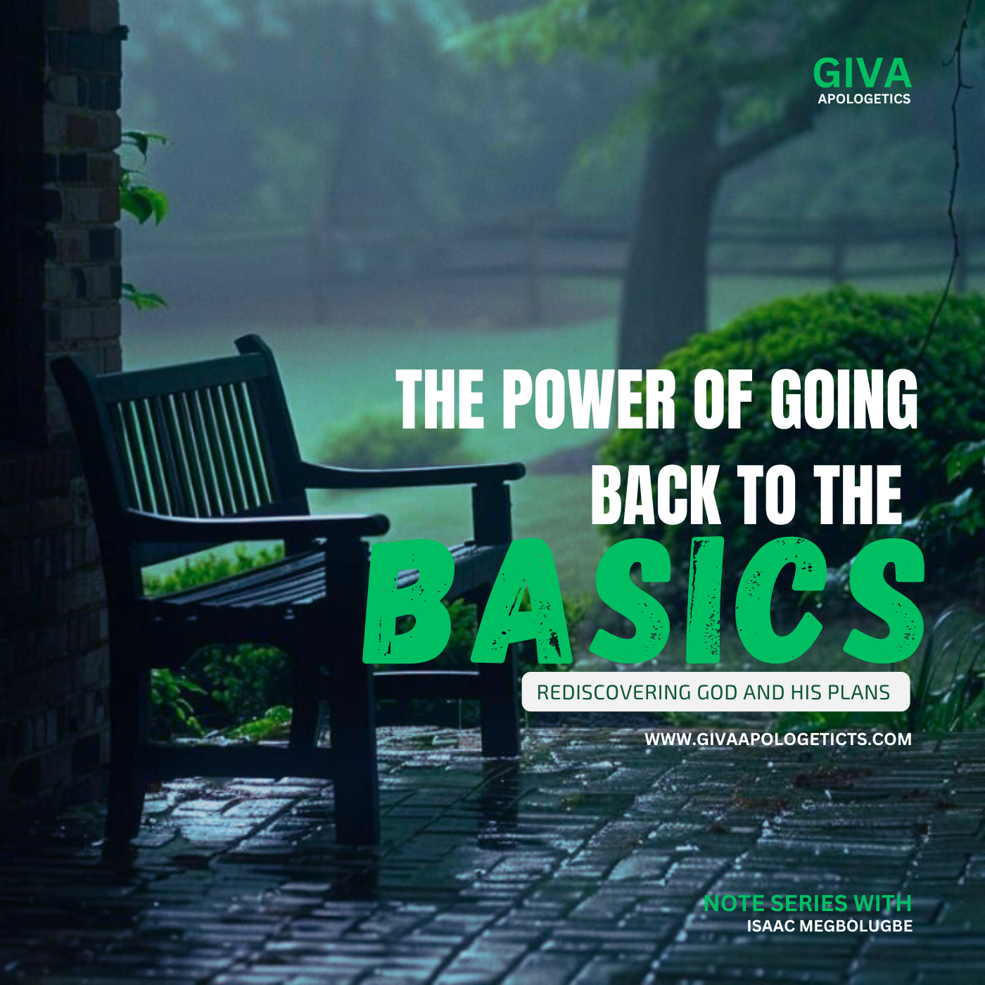 The Power of Going Back to Basics: Rediscovering God and His Plan ...