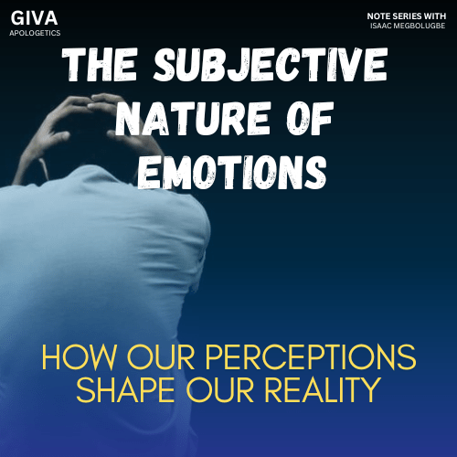 The Subjective Nature of Emotions: How Our Perceptions Shape Our ...